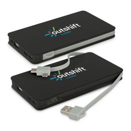 Outshift by Cisco Wireless Charging Power Bank - Black